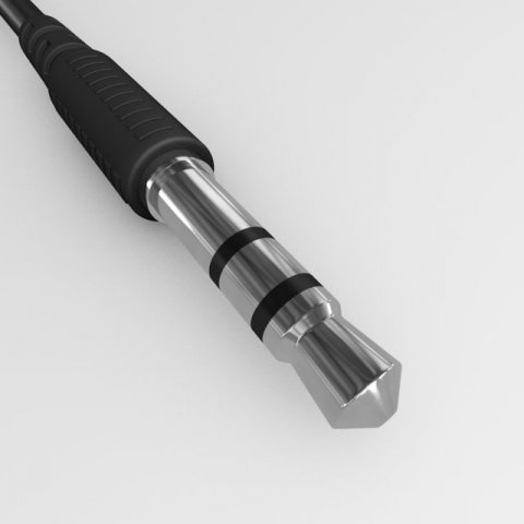 mini jack audio stereo plug 3D Models in Audio 3DExport