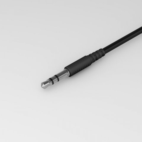 mini jack audio stereo plug 3D Model in Audio 3DExport