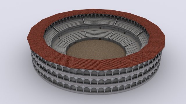 gladiatorial arena 3D Model in Buildings 3DExport