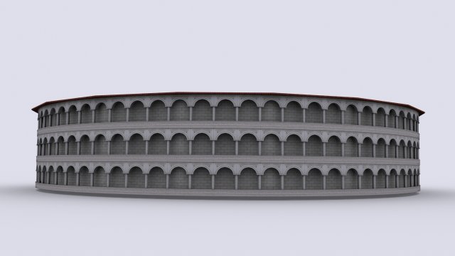 gladiatorial arena 3D Model in Buildings 3DExport