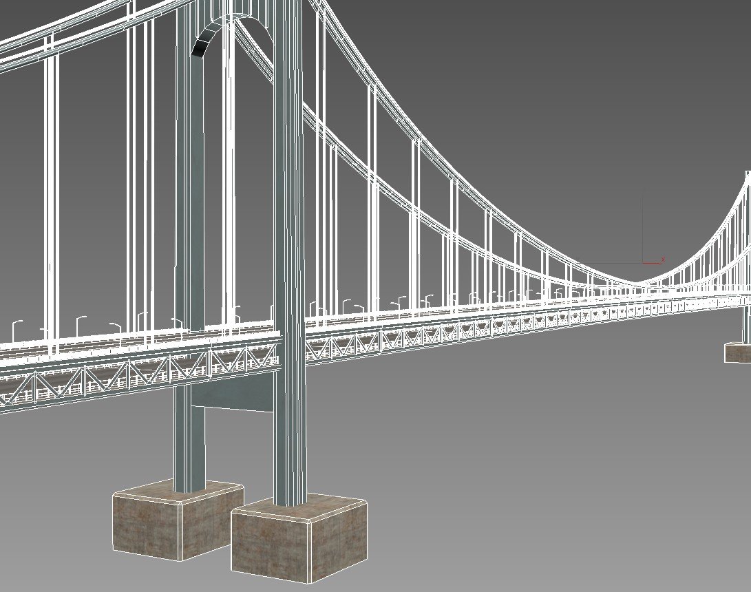 verrazano narrows bridge 3D Models in Bridge 3DExport