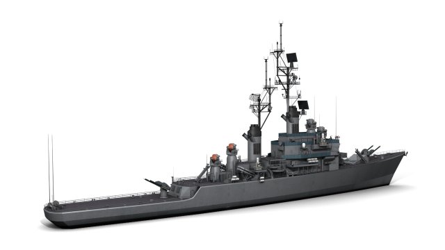 uss leahy dlg-16 3D Model in Cruiser 3DExport