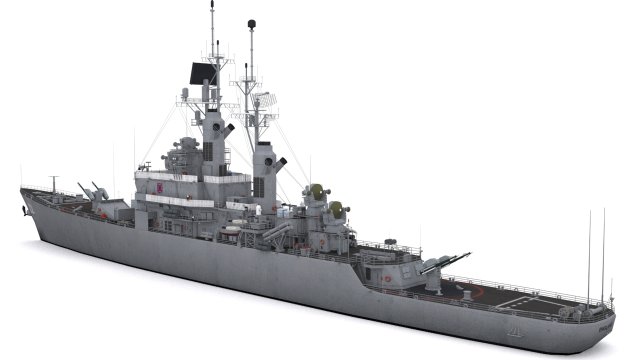 cg 22 uss england 3D Model in Cruiser 3DExport