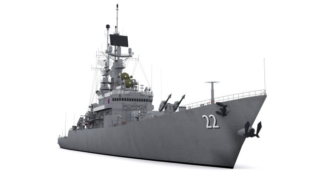 cg 22 uss england 3D Model in Cruiser 3DExport