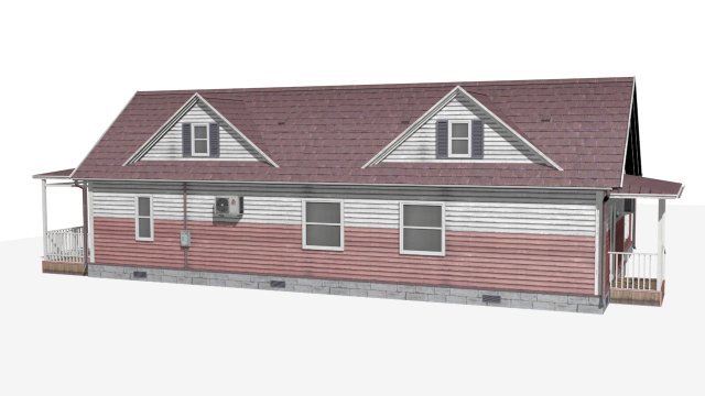 House 3D Model in Buildings 3DExport