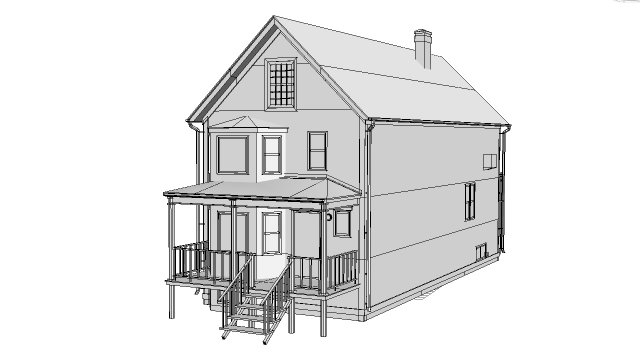 Wooden House 3D Model in Buildings 3DExport