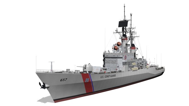 Coast Guard 3D Model in Patrol Boat 3DExport