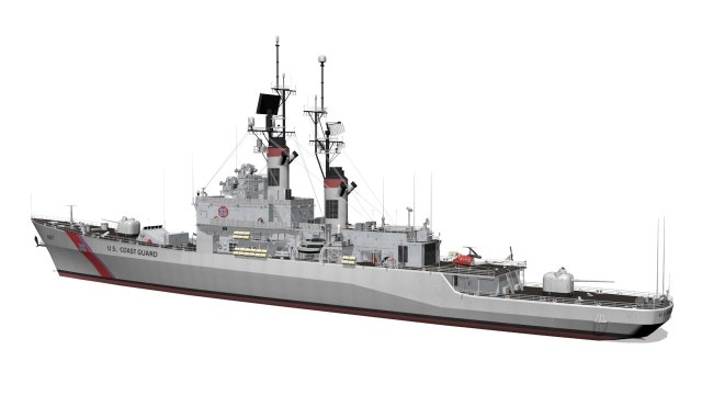 Coast Guard 3D Model in Patrol Boat 3DExport