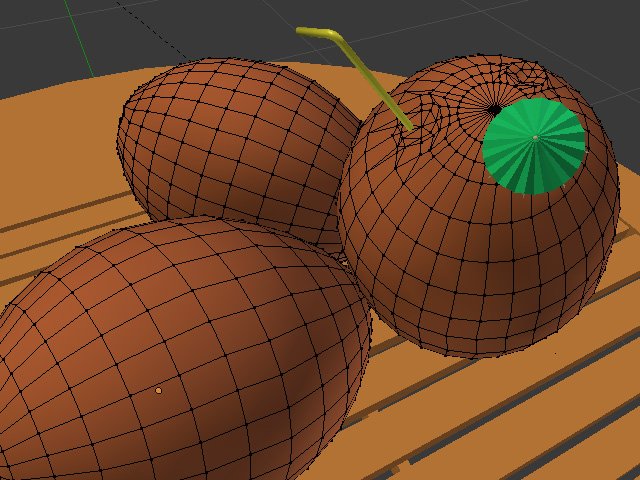coconuts 3D Model in Fruit 3DExport
