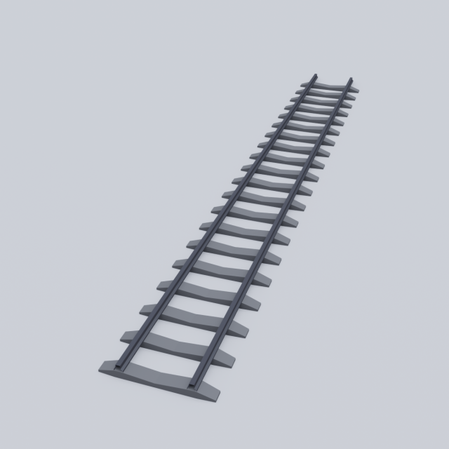 railway rails 3D Model in Train 3DExport