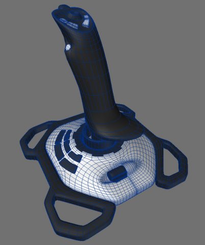 joystick 3D Model in Computer 3DExport
