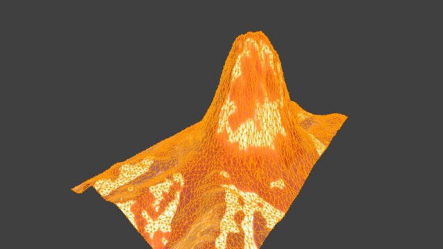 volcano model or heightmap Gratis Modelo 3D in Medio Ambiente 3DExport