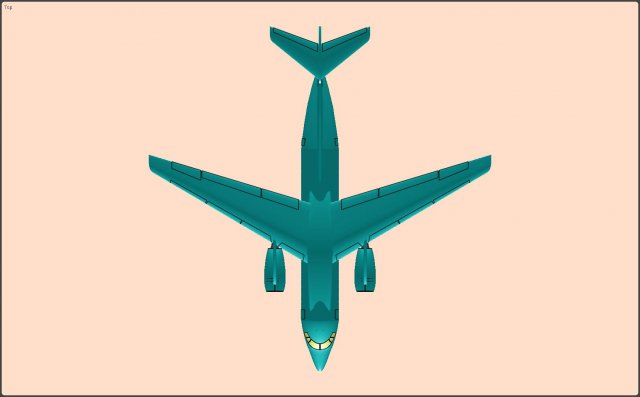 Antonov An-148 Aircraft Solid Assembly Model 3D Model in Commercial ...