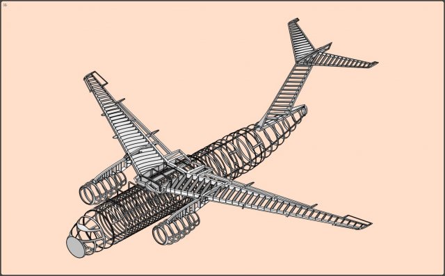 Antonov An-148 Aircraft Solid Assembly Model 3D Model in Commercial ...