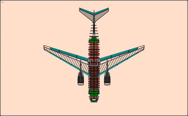 Antonov An-148 Aircraft Solid Assembly Model 3D Model in Commercial ...