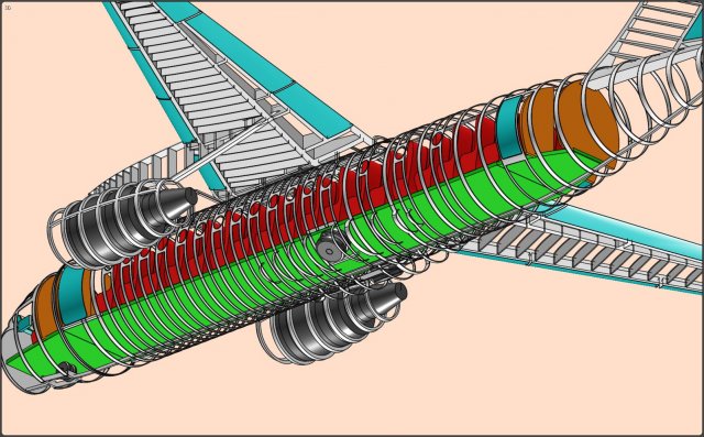 Antonov An-148 Aircraft Solid Assembly Model 3D Model in Commercial ...