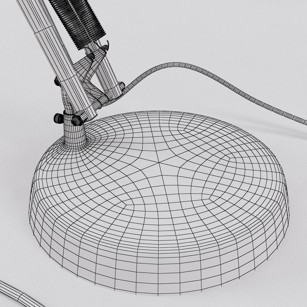 Ikea Forsa work lamp 3D Model in Table Lamps 3DExport