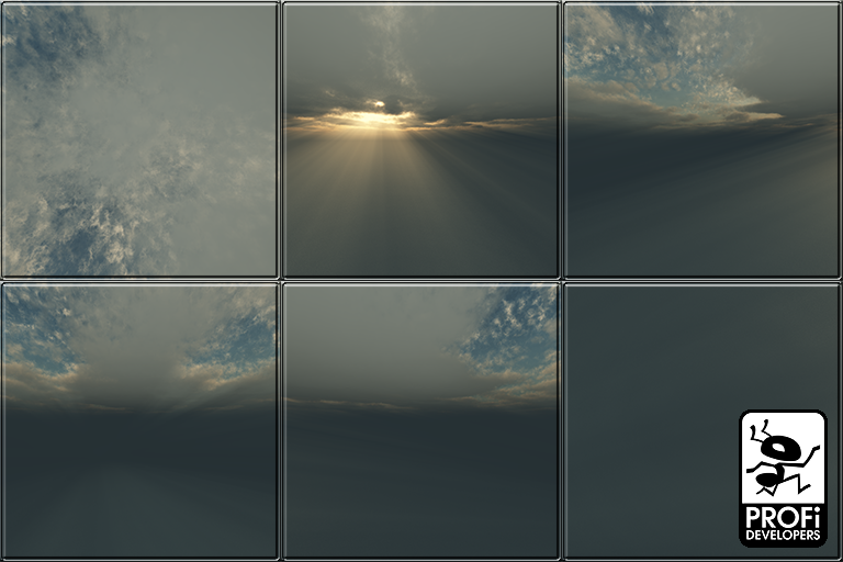 boulder sunset skybox CG Textures in Skies 360 3DExport