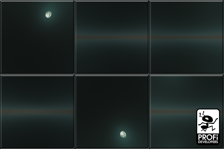 Bright Starry Night Skybox 3D Model in Skies 360 3DExport