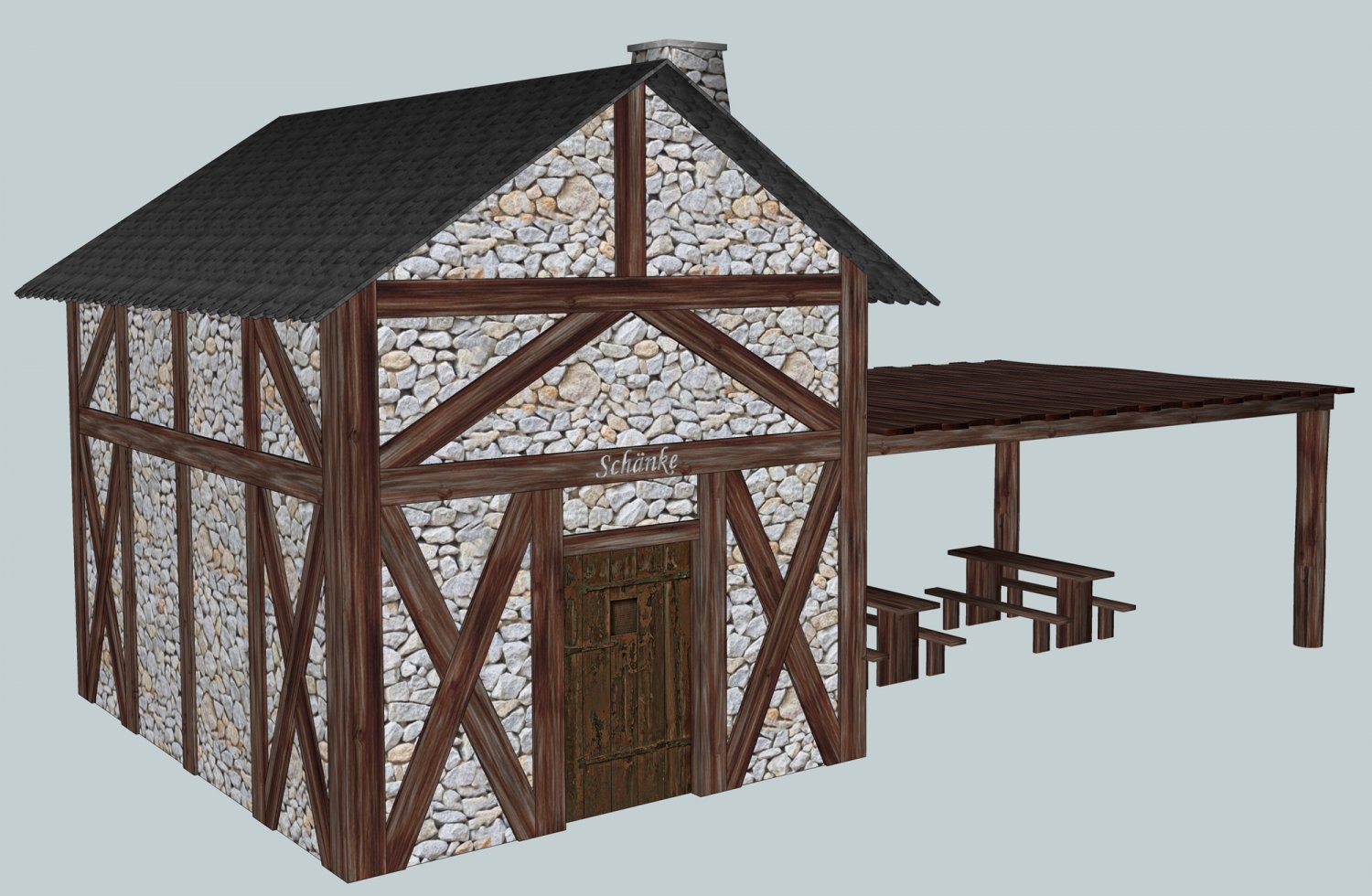 tavern 3D Models in Buildings 3DExport