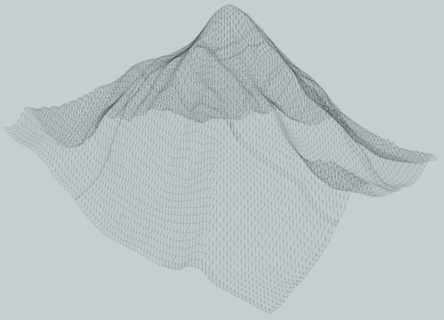 k2 mountain 3D Model in Landscapes 3DExport