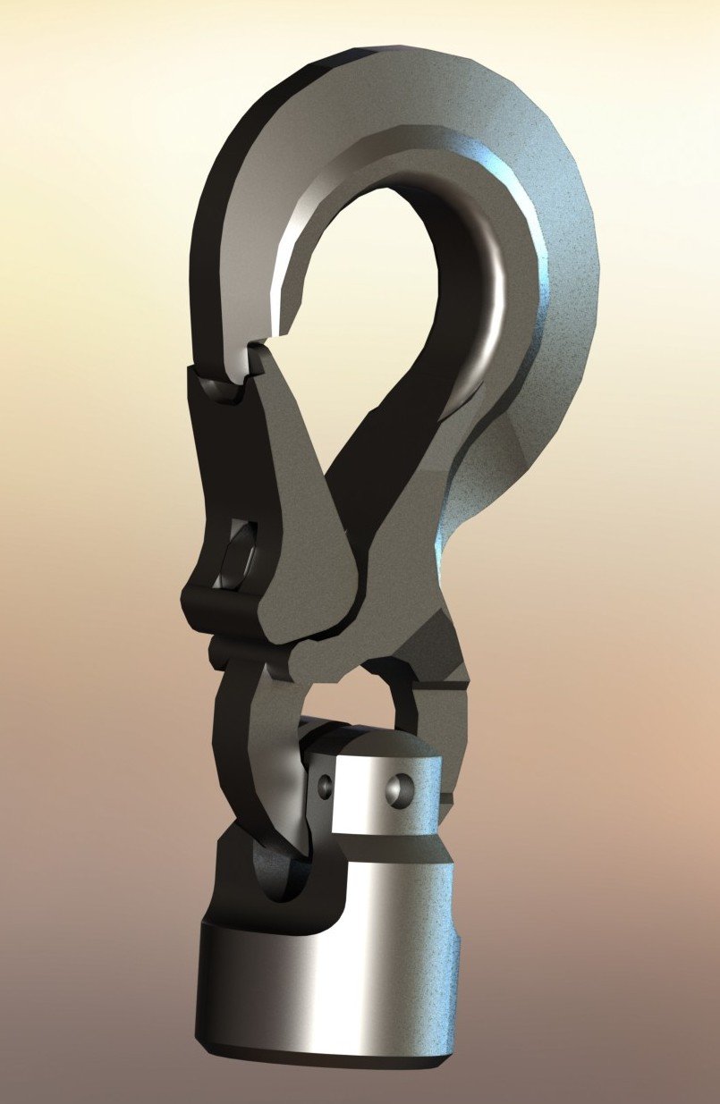 hook 3D Print Model in Engineering 3DExport