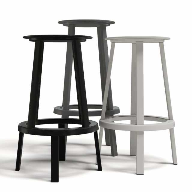 hay revolver stool 3D Model in Stool 3DExport