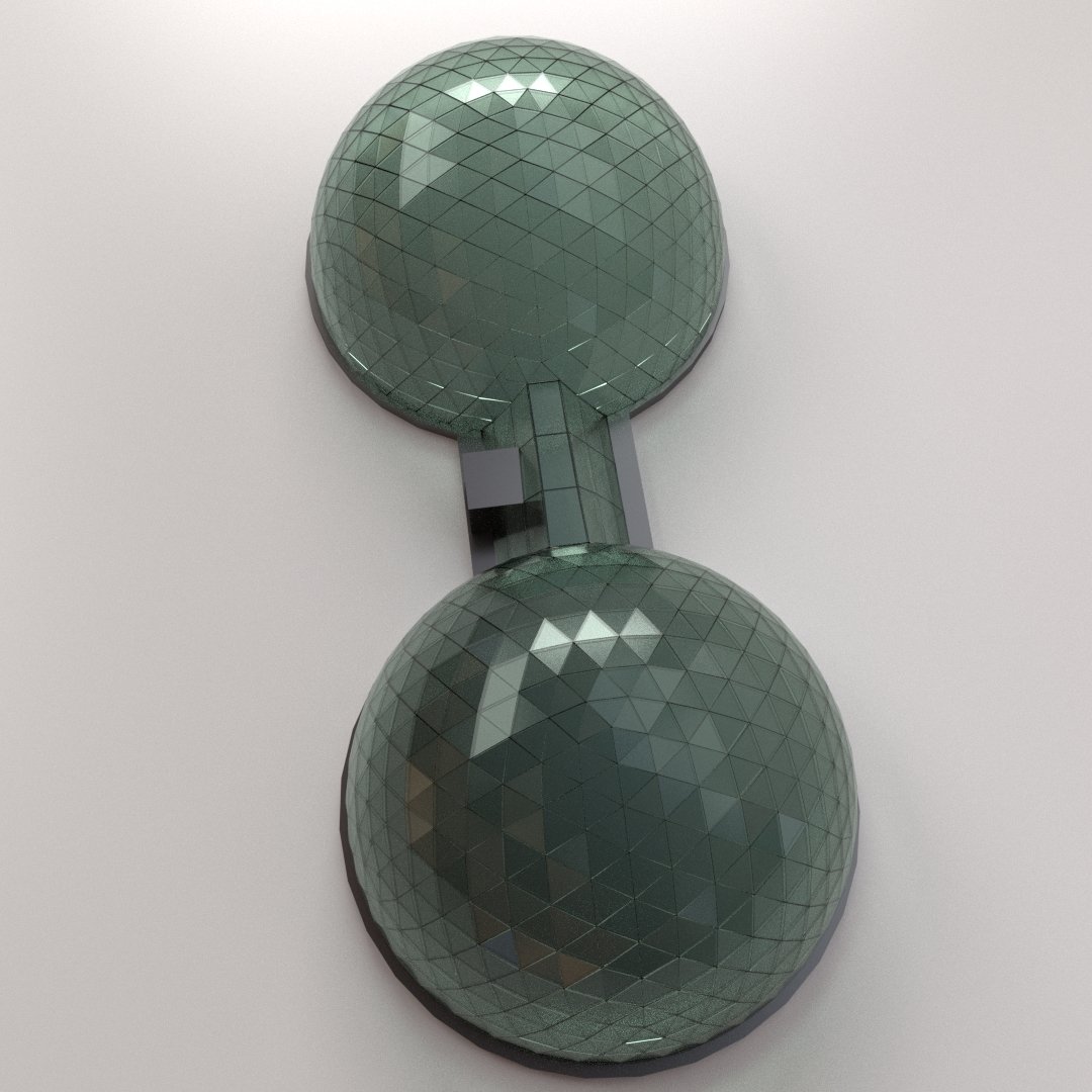 Bio Dome 3D Model in Fantasy 3DExport