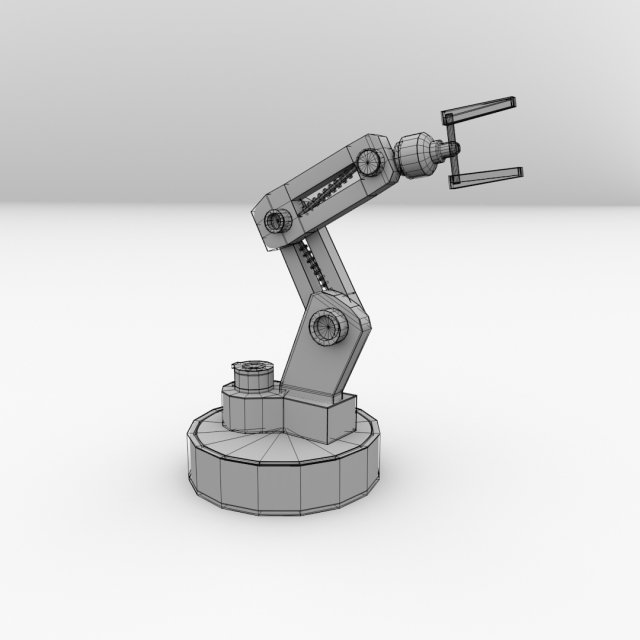 robotic arm 3D Model in Machines 3DExport