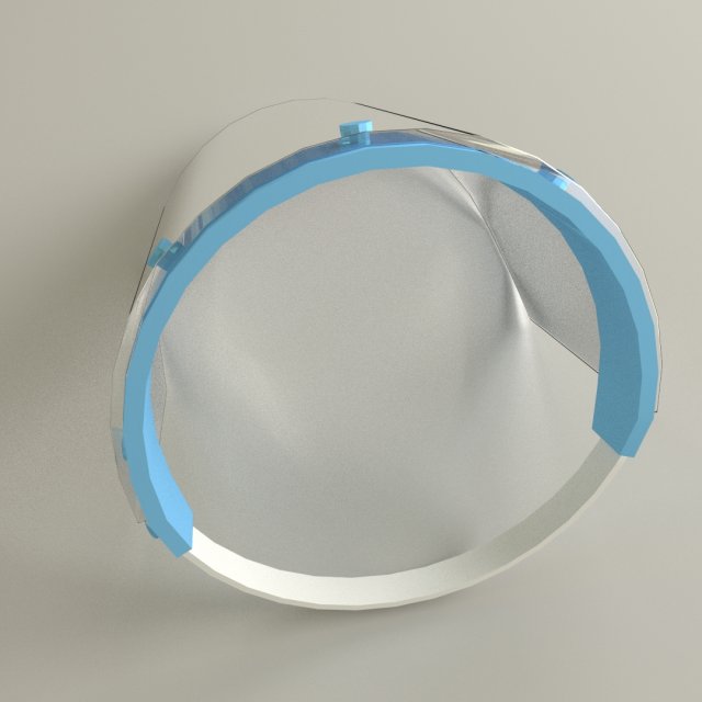 face shield 3D Model in Medical Equipment 3DExport