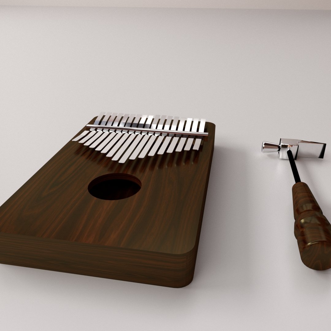 kalimba 3D Models in Other 3DExport