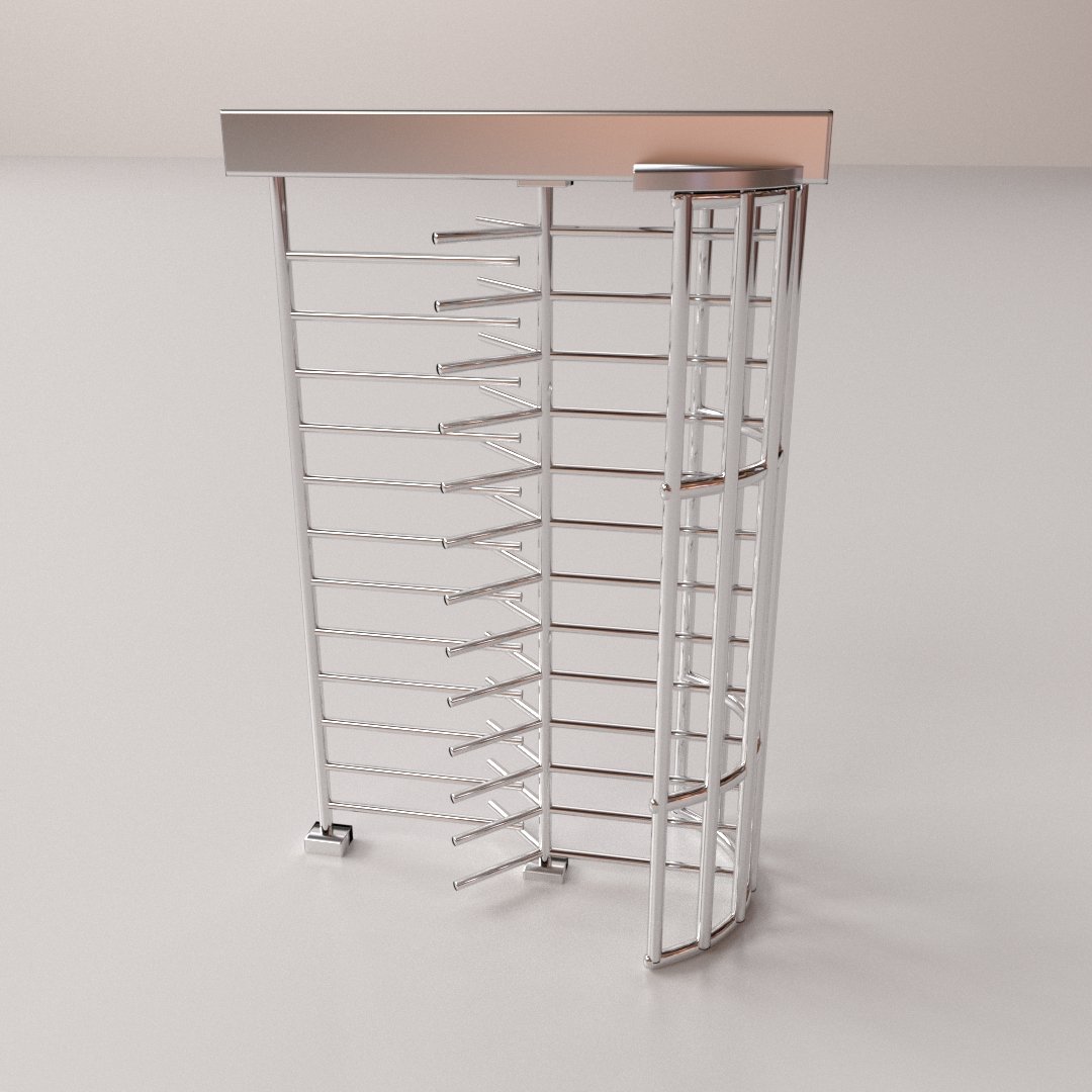 Turnstile 3D Model in Door 3DExport