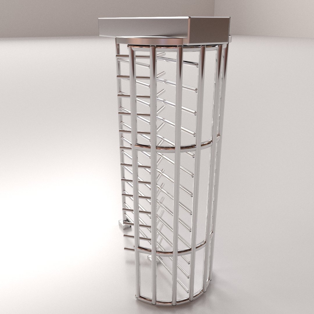 Turnstile 3D Model in Door 3DExport