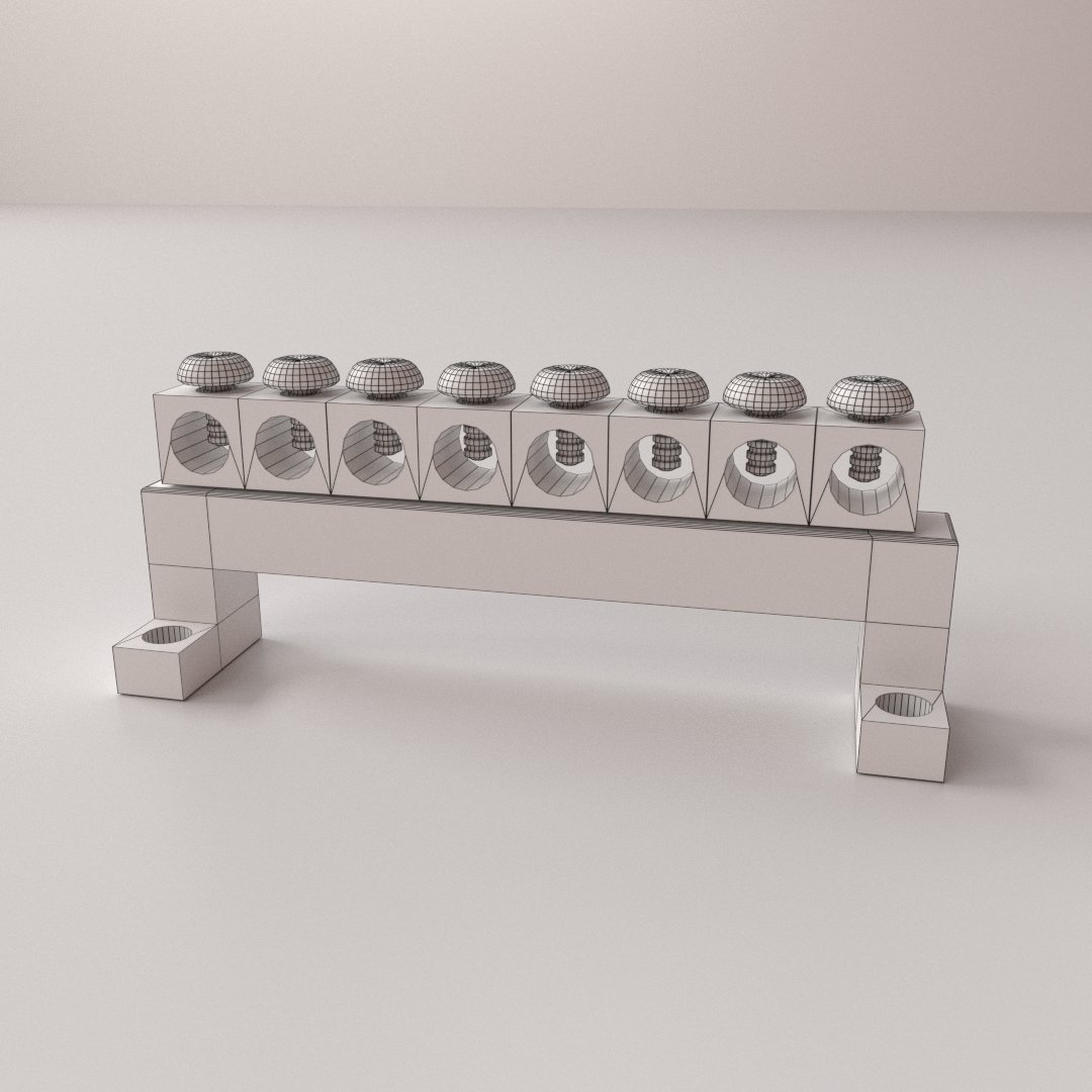bus bar 3D Models in Parts 3DExport