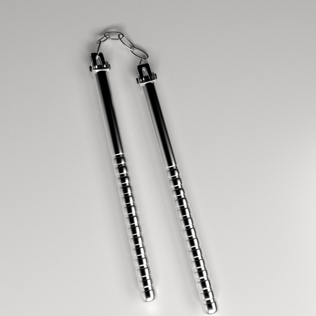 nunchucks 3D Model in Melee 3DExport