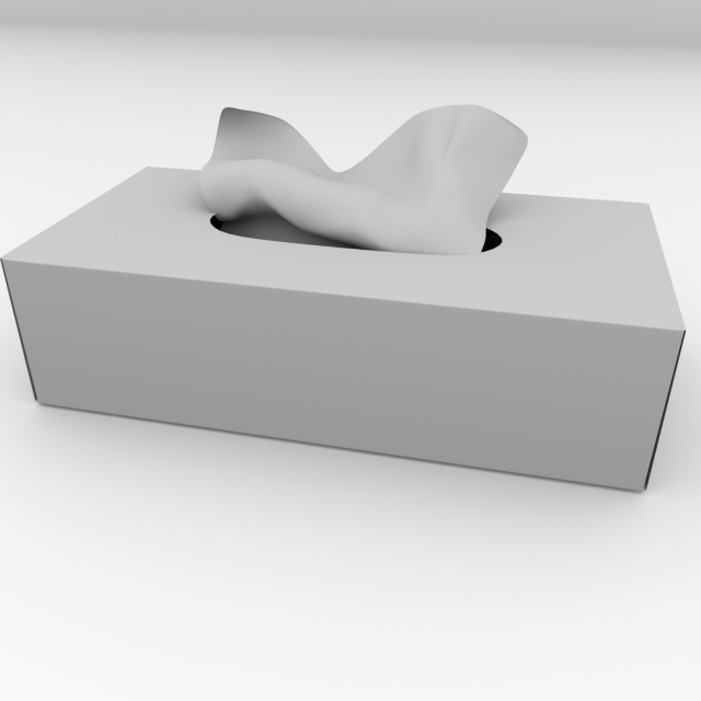 tissue box 3D Model in Miscellaneous 3DExport