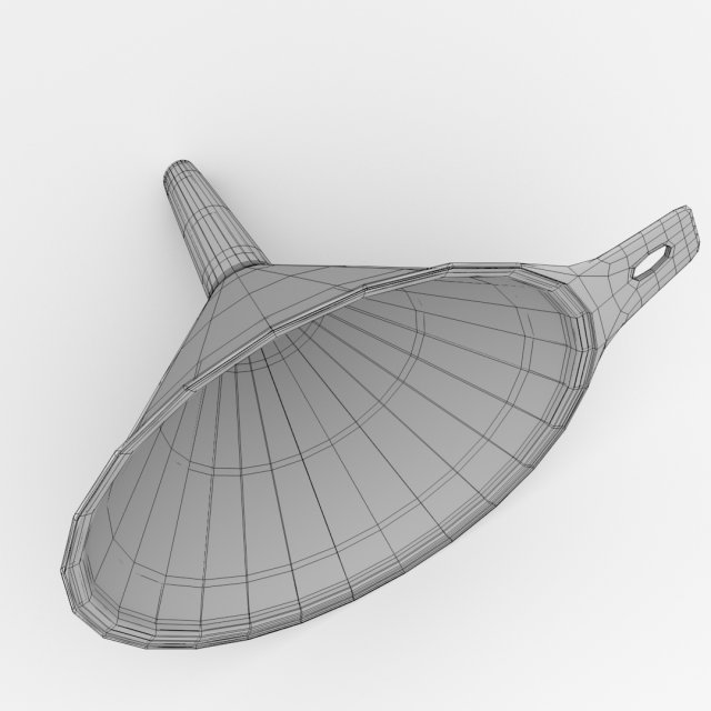 funnel 3D Model in Tools 3DExport