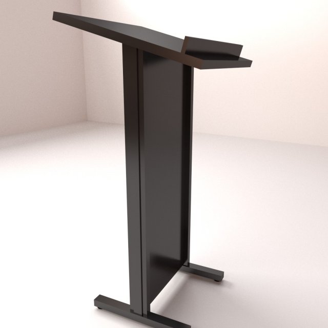 lectern 3D Model in Desk 3DExport