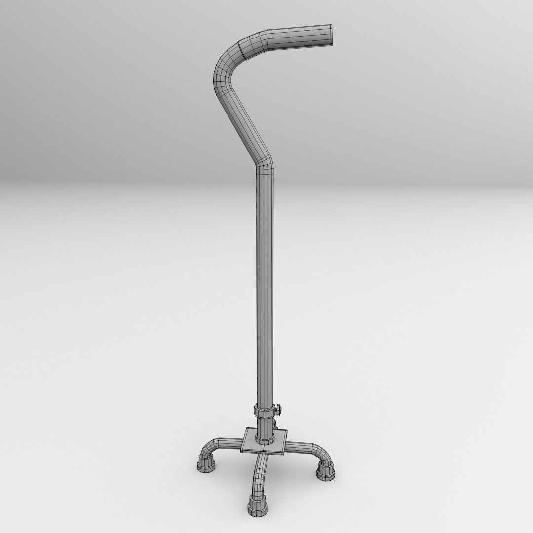walking cane 2 3D Models in Medical Equipment 3DExport