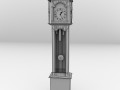 Grandfather Clock 3D Model in Household Items 3DExport
