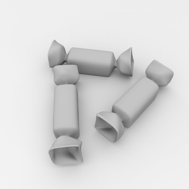 candy 3D Model in Sweets 3DExport