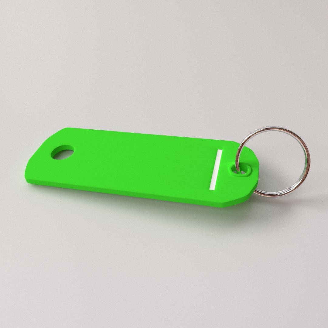 key tag 3D Models in Household Items 3DExport