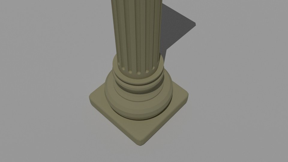 roman column 3D Model in Miscellaneous 3DExport