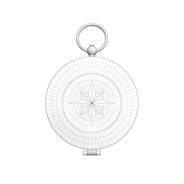 Compass 3D Model in Other 3DExport