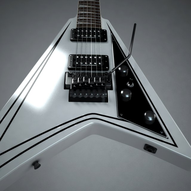 jackson randy rhoads 3D Model in Guitar 3DExport