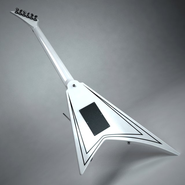 jackson randy rhoads 3D Model in Guitar 3DExport