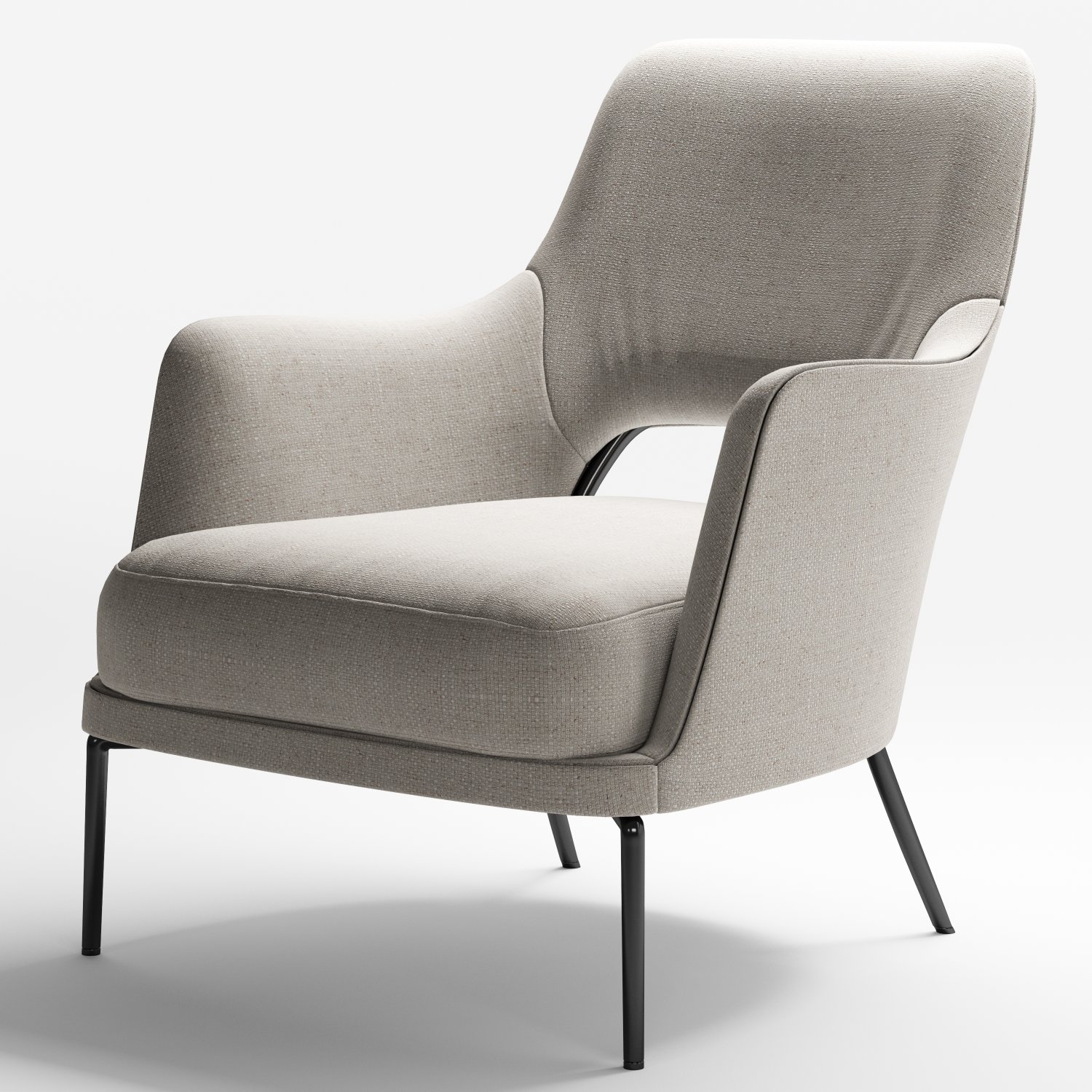 Flexform Joyce armchair 3D Model in Chair 3DExport