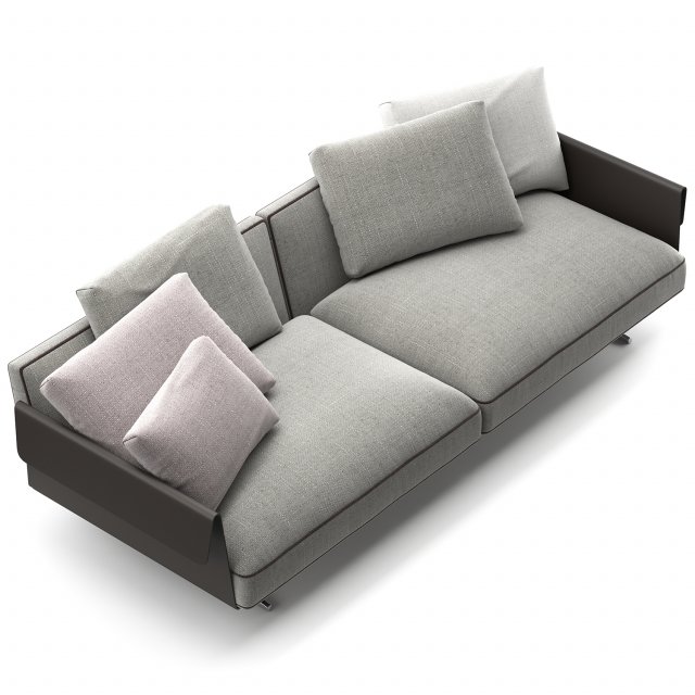 Flexform Bretton 2 seat 3D Model in Sofa 3DExport