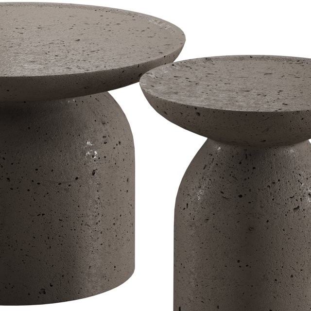 Set of 2 tables Colombo big bom Colombo slim 3D Model in Table 3DExport
