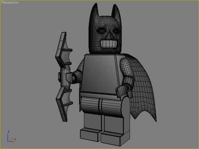 lego figure - batman 3D Model in Toys 3DExport